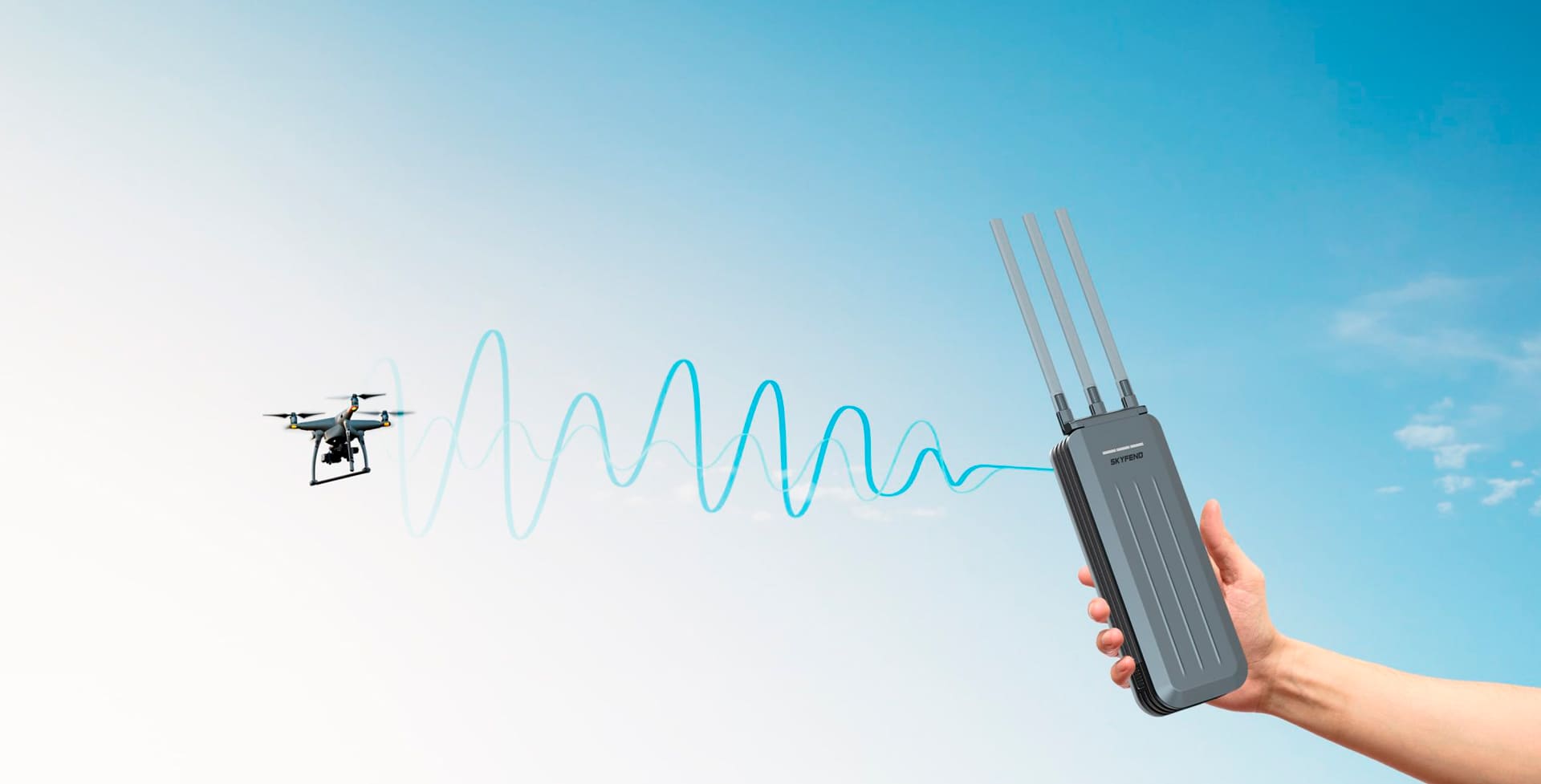 Skyfend Tracer P + Tablet C2 Drone Detector - Venta Dron Chile